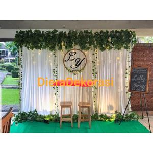 Jual Dekorasi Bekdrop Lamaran Nikahan Syukuran Aqiqah Khitan Background ...