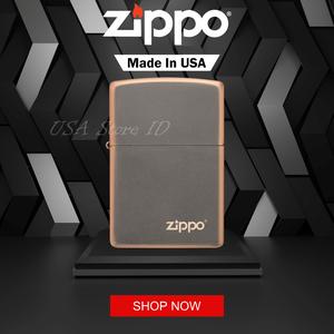 Jual Korek Api Zippo Rustic Bronze Zippo Logo 49839ZL Original Made In USA - Kab. Tangerang ...