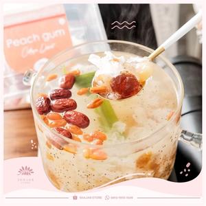 Jual Peach Gum Collagen Dessert 250gr 5 Porsi Besar Peachgum Lengkap ...