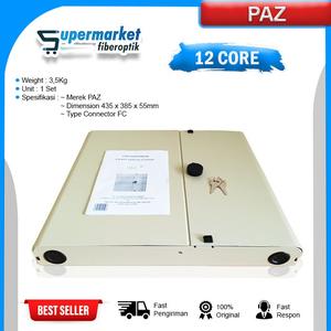 Jual OTB Wall Optical Termination Box Wallmount FC 12 Core Fiber Optik ...