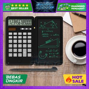 Jual Kalkulator + Papan Tulis Lcd 12 Digit Office Tools Notepad - Kota ...