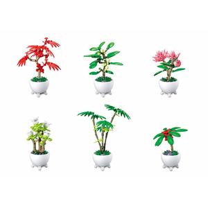 Jual Mainan Balok Susun Sluban Model Tanaman Hias Potted Plants M38 ...