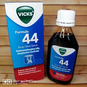 Jual VICKS FORMULA 44 100ML Sirup Obat Batuk Tidak Berdahak - Cough ...