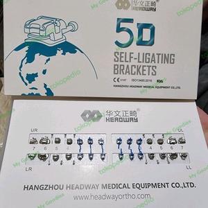 Jual Self Ligating Bracket Headway Orthodontic Damon style with hooks ...