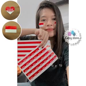 Jual Sticker Pipi Merah Putih / Sticker Bendera Dirgahayu HUT RI ...