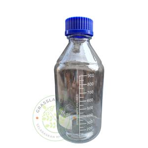 Jual Botol Lab 1000 ml Laboratorium Laboratory Bottle Sampel Bening ...