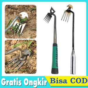 Jual Garpu Besi Garukan Tanah Berkebun / Garu Cangkul / Garuk Rumput ...