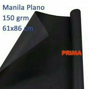 Jual 10 LEMBAR / KERTAS BC / KARTON MANILA HITAM UKURAN PLANO - Jakarta ...