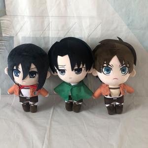 Jual Stuffed Anime Attack On Titan Cartoon Dolls Levi Ackerman - Kota ...