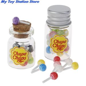 Jual New 1/12 Miniature Food Dessert Sugar Mini Lollipops With - Kota ...