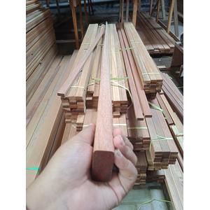 Jual Kayu Stick Bengkirai Oven Halus 2x4 - Pagar dan Decking Bangkirei ...