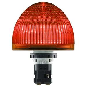 Jual Pilot Lights Mushroom LED AC/DC24V IDEC HW1P-5Q4 - Merah Best ...