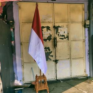 Jual Tiang Bendera Pataka Bendera Indonesia ukr. 90 x 135 cm Limited ...