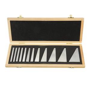 Jual NT 12pcs 1/4 to 30 Degree Manganese Steel Angle Gauge Block Set ...