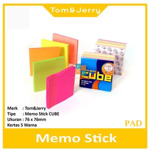 Jual TOM & JERRY - Sticky Notes Warna Cube 654 - Pad - Jakarta Utara ...