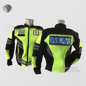 Jual Rompi Jaket POM AL Polisi Militer Double Mesh Tebal - Logo Hitam ...