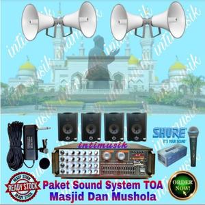 Jual Paket Speaker Masjid Paket Toa Sound System Masjid Mushola 4 out 4 ...