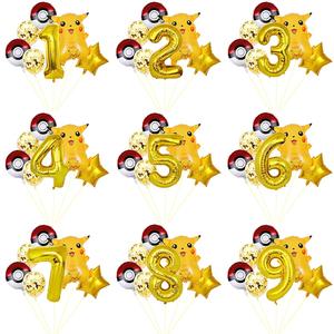Jual Pokemon Theme Balloon Birthday Decoration Set Pikachu - Kota Depok ...
