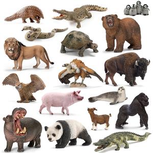 Jual Original Genuine Jungle Wild Life Zoo Farm Animal Sets Dog - Kota ...
