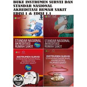 Jual PAKET BUKU INSTRUMEN SURVEI STANDAR NASIONAL AKREDITASI RUMAH SAKIT - Jakarta Barat ...