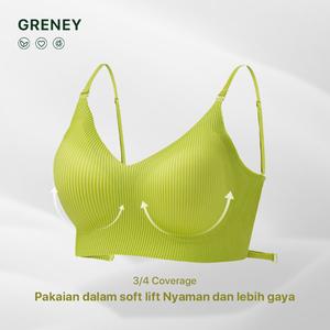 Jual GRENEY | Bra Wanita Akordeon Pola Lipatan Vertikal Punggung U ...