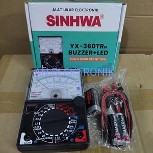 Jual ANALOG MULTITESTER/MULTIMETER/APOMETER SINHWA YX-360TRn 🤳 ...