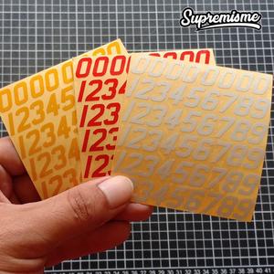 Jual New Stiker Abjad Angka Huruf Lengkap untuk Motor Mobil Sticker ...