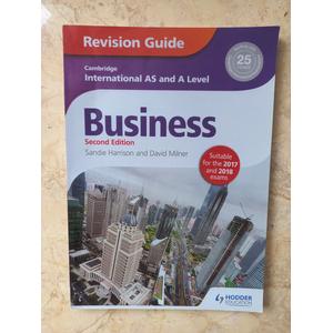 Jual Cambridge IGCSE Business Revision Guide 2nd Edition AS & A Level ...