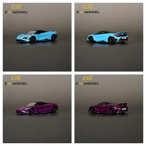 Jual Cm Model 1:64 Mclaren 765Lt Metallic Purple /Baby Blue - Kota ...