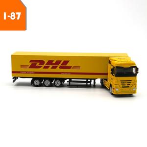 Jual 1:87 Scale Model Container Truck Transporter Toy - Kota Depok ...