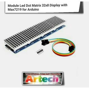 Jual Module Led Matrix 32x8 Display With Max7219 For Arduino 🤳 ...
