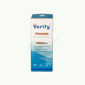 Jual Verify 10 Parameter Urinalysis Reagent Strips Tes Urin 10PE 10PM ...