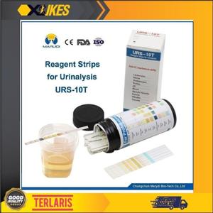 Jual URINALYSIS REAGENT STRIP 10 PARAMETER 100 STRIP TEST URINE VERIFY ...