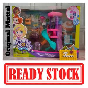 Jual Polly Pocket Super Slidin Sliding Water Park Original Mattel ...