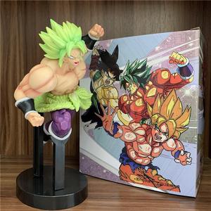 Jual New Dragon Ball Z Figure Broly Green Hair Anime Figure Dbz - Kota ...