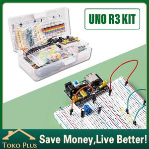 Jual Starter Kit Komponen Elektronik UNO R3 Arduino R3 DIY Dengan Kotak ...