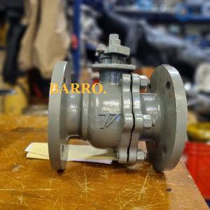Jual Ball Valve Besi WCB 2" JIS 10K Flange, Stop Kran Besi DN 50 - Jakarta Barat - BARRO ...