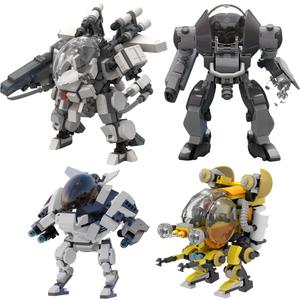 Jual Moc Action Figure Blocks Mecha Warrior Model Kids Toy - Kota Depok ...