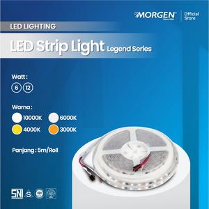 Promo Morgen LED Strip Light MG-LS2835A120L 12W 5m 960Lm DC12V IP20 ...