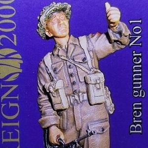 Jual 1/35 Scale Diecast Resin Figure Model Kit Wwii British Army - Kota ...