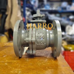 Jual Ball Valve Besi WCB 6" ANSI 150 Flange, Stop Kran Besi DN 150 ...