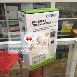 Jual TERMOMETER OMRON DIGITAL DAHI MC-720 TERMOMETER FOREHEAD MC720 ...