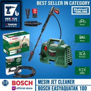 Jual BOSCH Jet Cleaner AQT 100 Aquatak 100 Bar + Sambungan Selang 6 Me ...