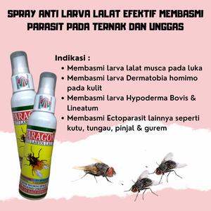 Jual SPRAY ANTI LARVA LALAT SEMPROT UNTUK TERNAK DAN UNGGAS EFEKTIF ...