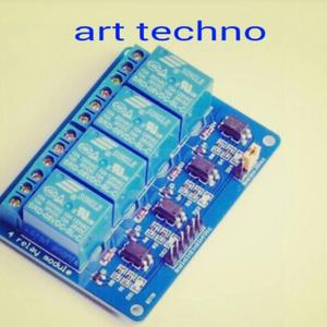 Jual Relay Modul 4 Channel 5 Volt Arduino Uno Nano Mega Raspberry ...