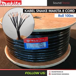 Jual Kabel Snake Audio isi 8 cord MAKITA 8 Channel 20M 20 Meter ...