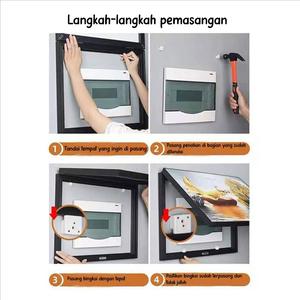 Jual promo box/cover mcb meteran listrik kotak penutup mcb / box ...