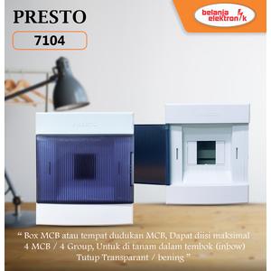 Jual Box Mcb PRESTO FUSE BOX 7104 Inbow 4 Group - Jakarta Barat ...