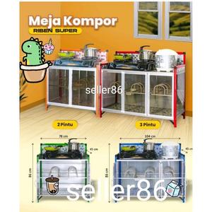 Jual MEJA KOMPOR KACA RIBEN BAWAH KERAMIK TIANG TEBAL BANDUNG murah ...