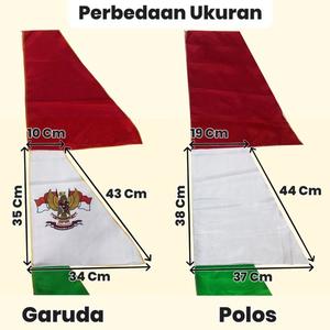 Jual Bendera Umbul-Umbul Zig Zag 8 Mata Warna warni Lambang Garuda - Jakarta Barat - listing_uy ...